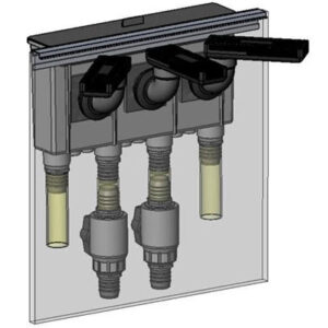 StealthBox w/ 3600GPH Triple H2Overflow Screens