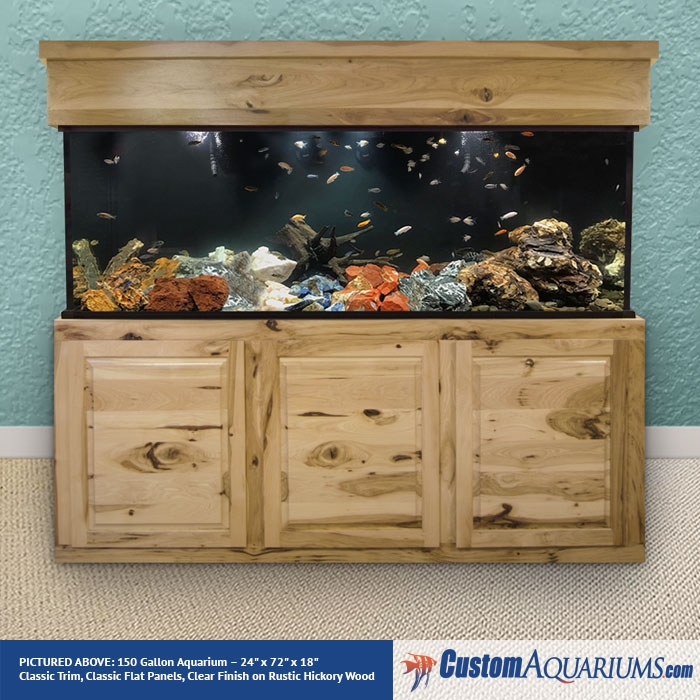 150 Gallon Aquarium - Custom Glass Fish Tank | Custom Aquariums