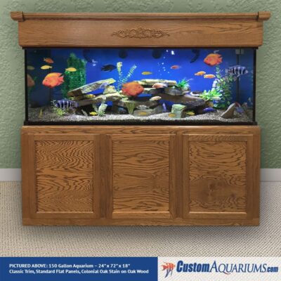 150 Gallon Fish Tank - Custom Glass Aquariums - Custom Aquariums