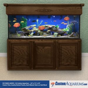 150 Gallon Fish Tank - Custom Glass Aquariums - Custom Aquariums