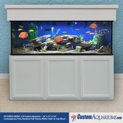 150 Gallon Fish Tank - Custom Glass Aquariums - Custom Aquariums