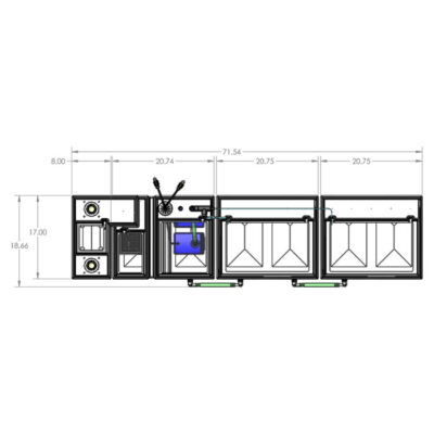 2400GPH 70 Aquarium Sump Package - Custom Aquariums